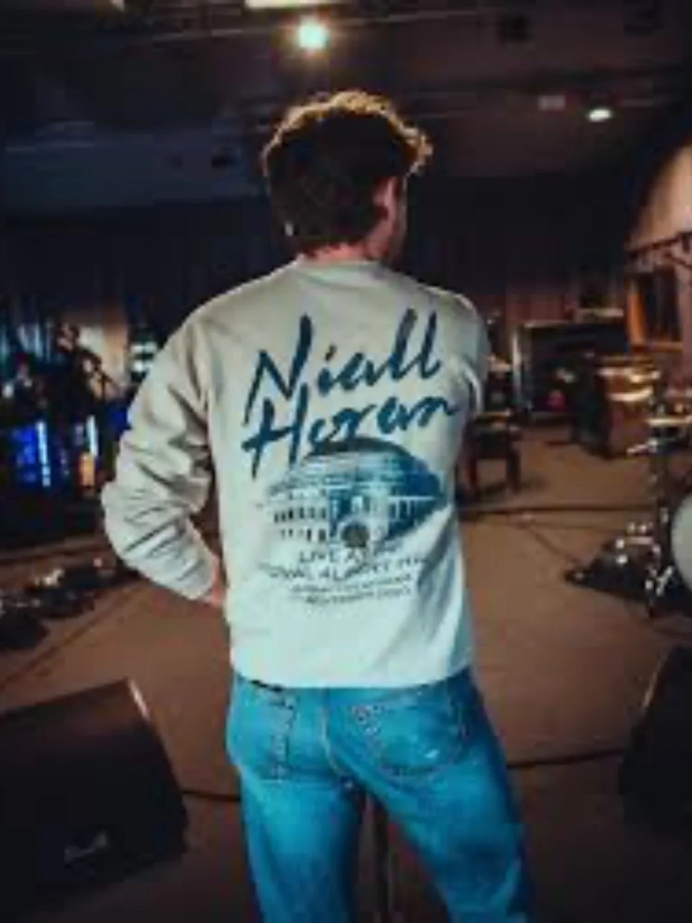 Sweaters | Niall Horan Royal Albert Concert Hall Tan Crewneck Limited ...